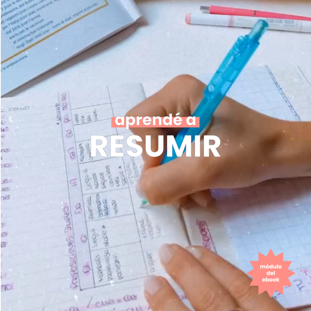 Guía para aprender a resumir – Estudiantando